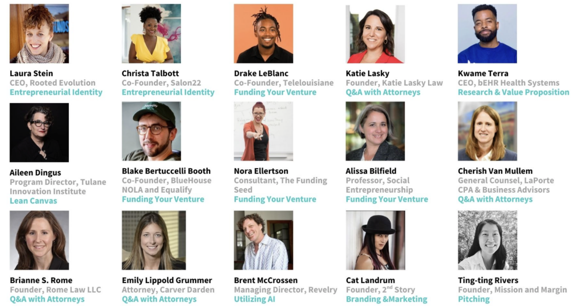 Meet the Experts Who Powered This Year’s Changemaker Institute % - The Phyllis M. Taylor Center